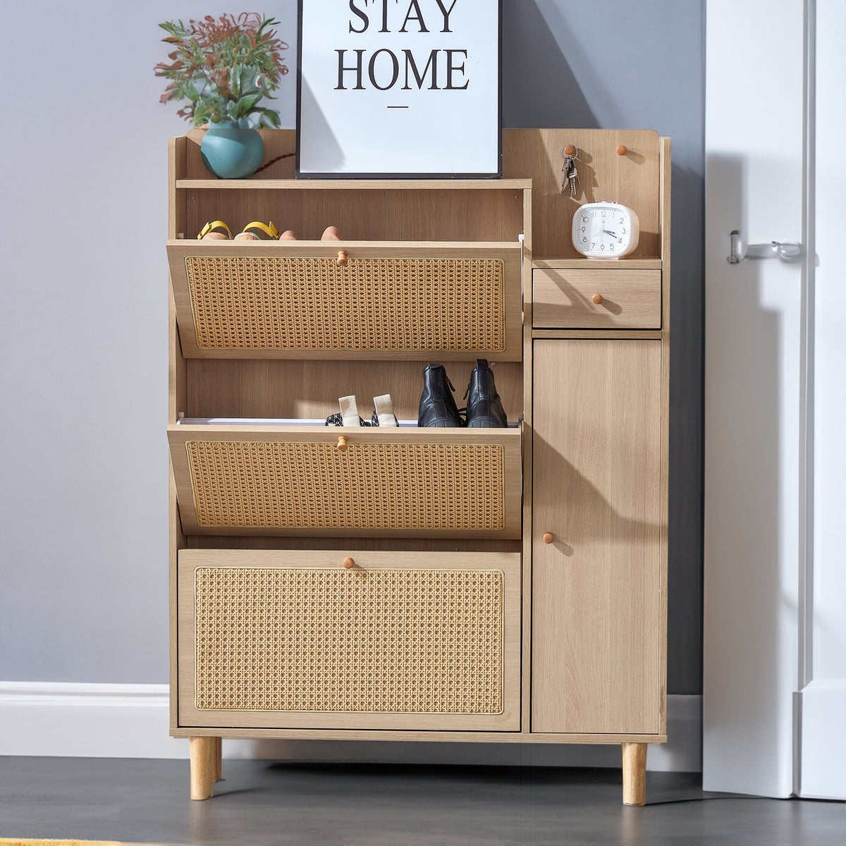 Modern Minimalist MDF Storage Cabinet – Emete store